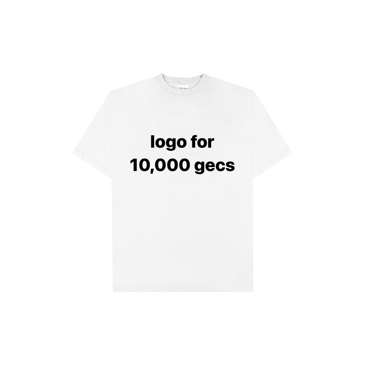 logo for 10,000 gecs tee – 100 gecs